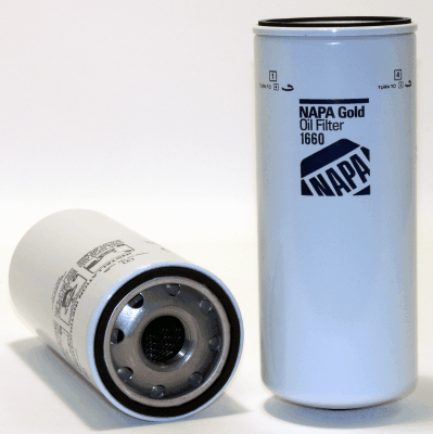 NapaGold 1660 Oil Filter by WIX (51660): FleetFilter - Wix and Baldwin ...